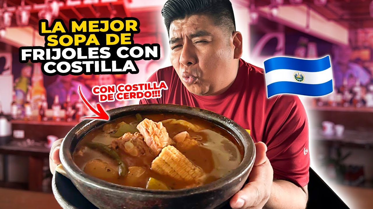 🤤TOMANDO SOPA de FRIJOLES BLANCOS con COSTILLA de CERDO *una delicia ...