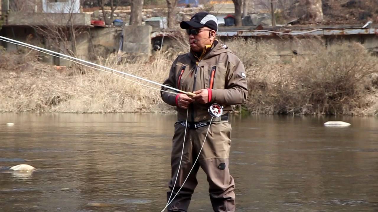 Single hand Fly Casting - 08 energy disposition - YouTube