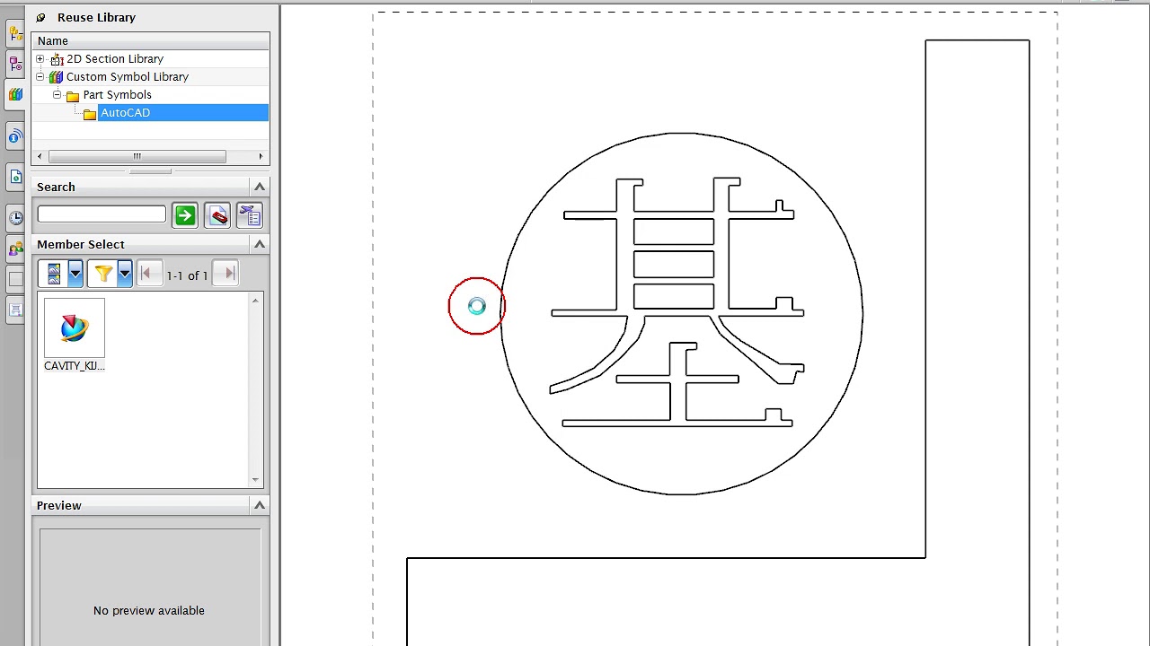 UG NX import AutoCAD DWG DXF - YouTube