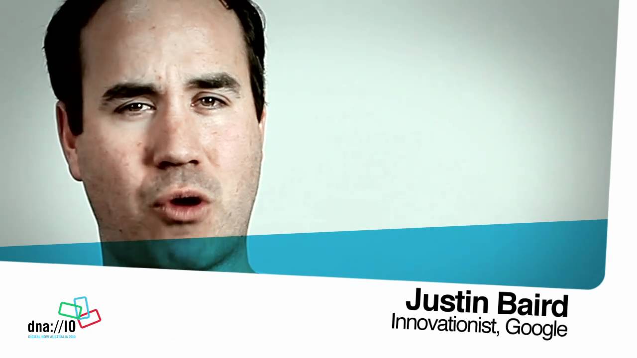 Digital Now 2010 - Justin Baird - Google - YouTube