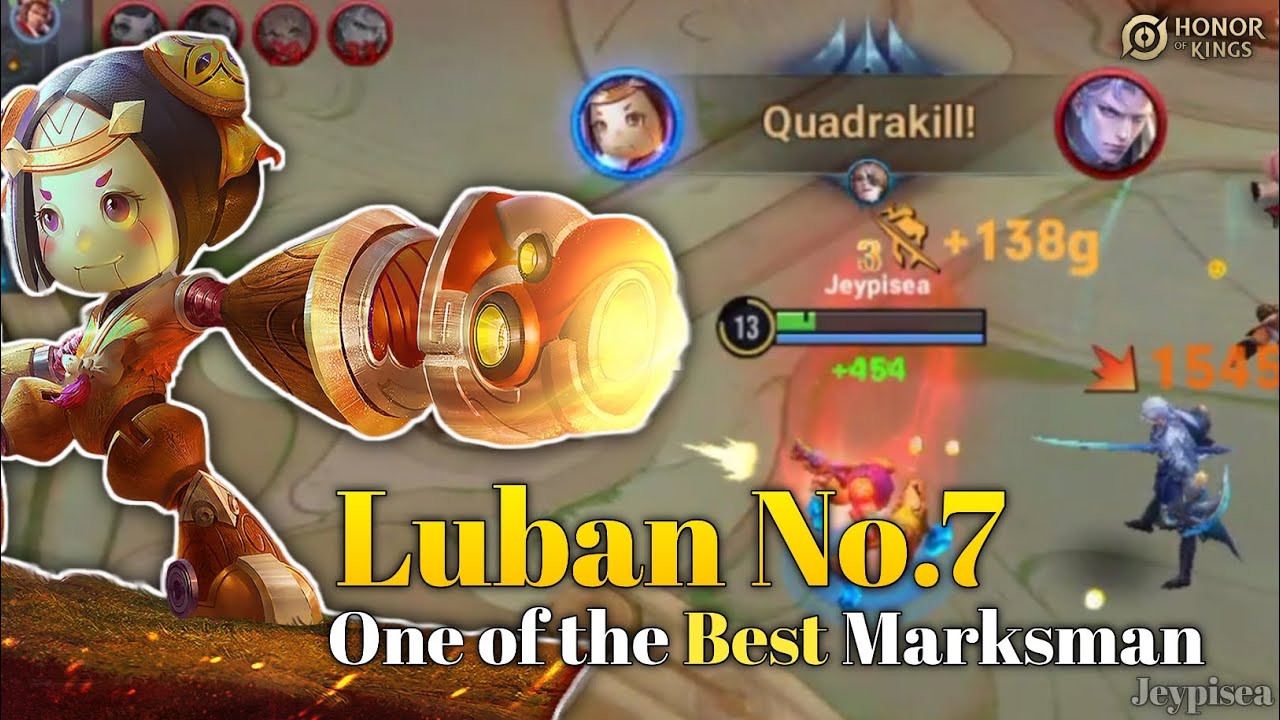 Insane Full Damage // One of the Best Marksman!! [ Luban No.7 Gameplay ...