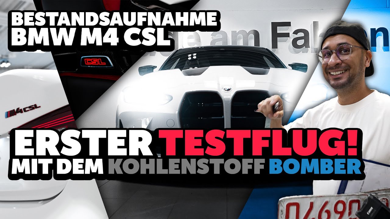 JP Performance - Bestandsaufnahme BMW M4 CSL | Erster Testflug mit dem ...