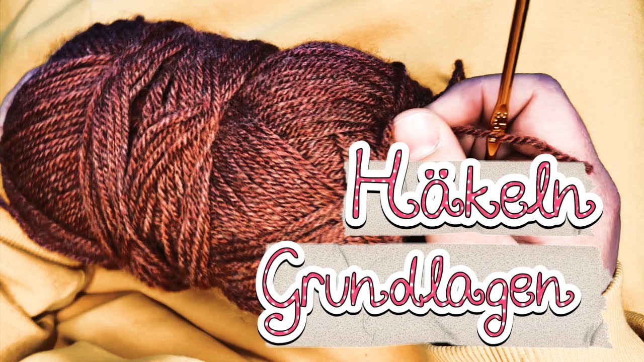 Häkel Grundlagen 🧶DIY | Häkeln lernen| Luftmaschen| Feste Maschen ...