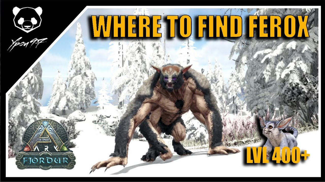 Where To Find Ferox In Fjordur - Extremely High Level Feroxes 15 - 290 ...
