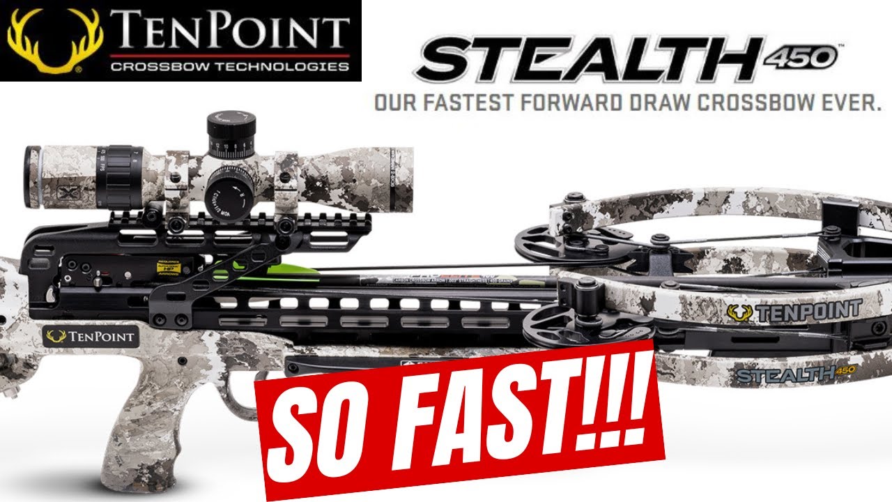 TenPoint Stealth 450 - First Shots and Sighting In - YouTube
