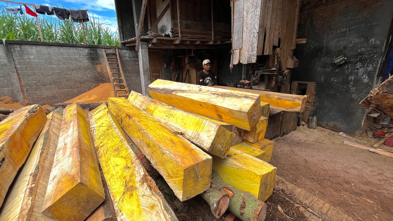 Nonstop!! Jackfruit Wood Block Orders Are Soaring, This Operator Is ...