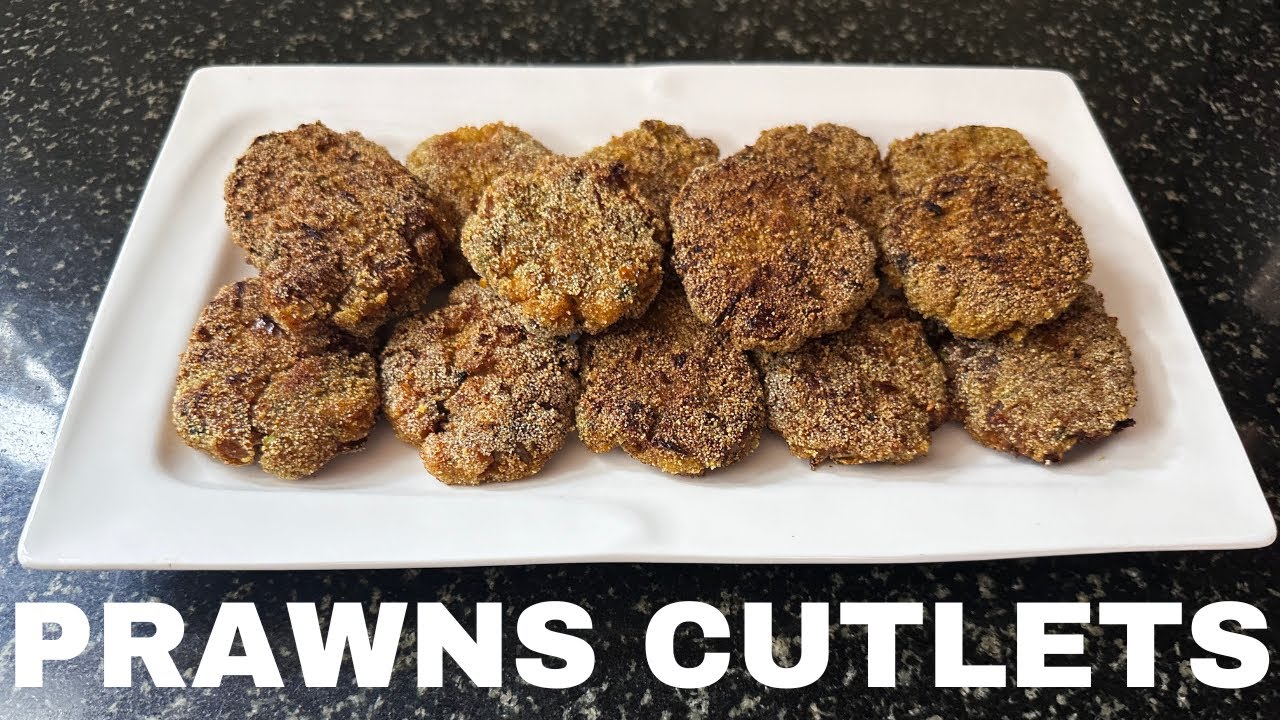 Prawns Cutlets Recipe - YouTube