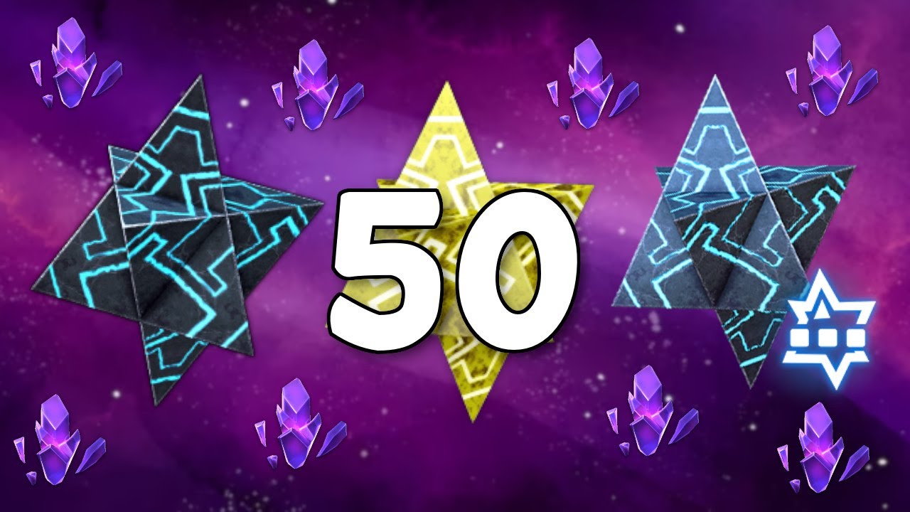 50X 6 Star Crystals As I Add The Last amounts of 7 Star Shards ...