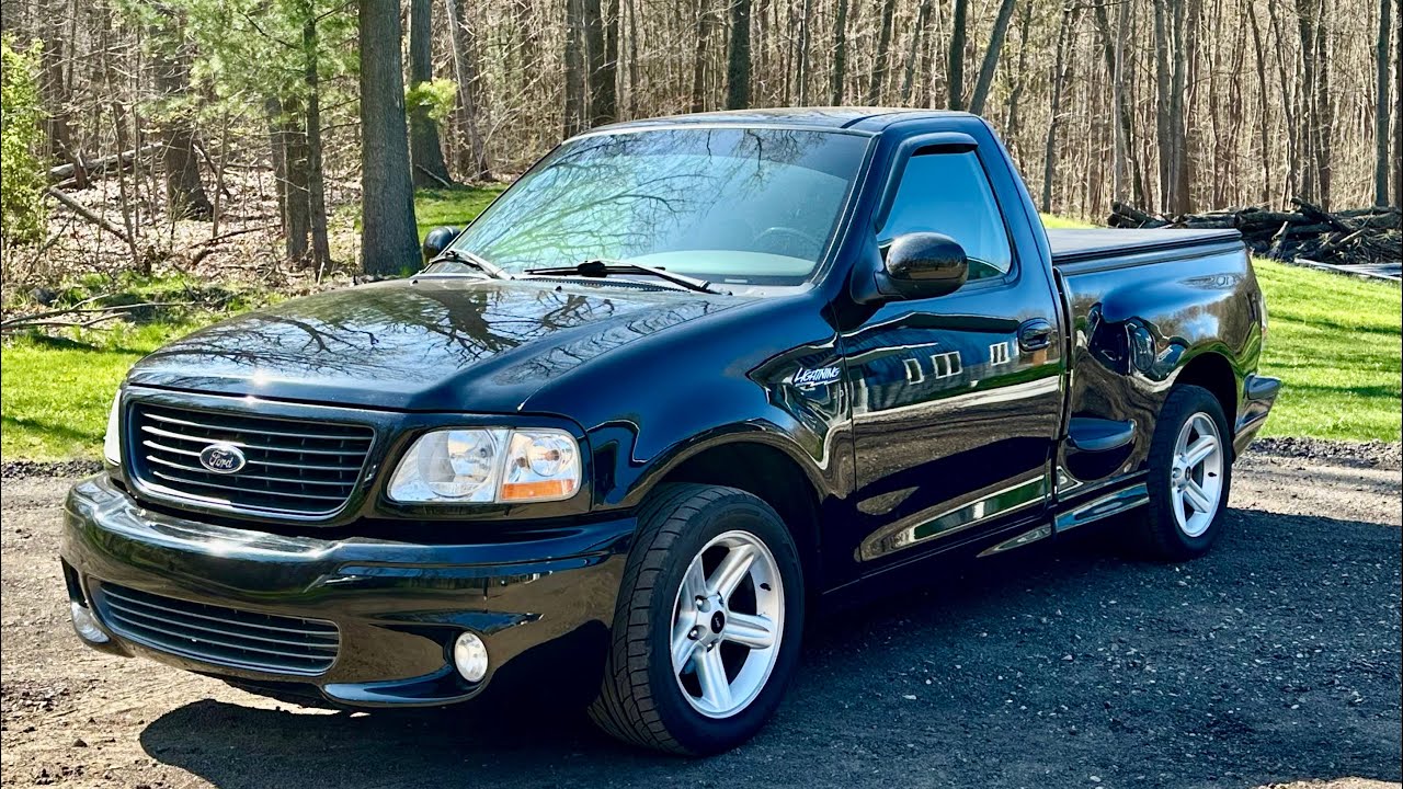 2003 Ford F150 SVT Lightning FOR SALE AT CHICAGO CAR CLUB - YouTube