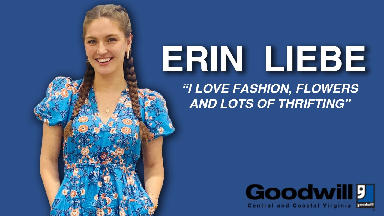 Goodwill Influencer Spotlight - Erin Liebe - YouTube