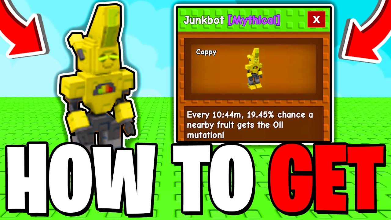 WHAT DOES JUNKBOT DO In Grow A Garden? (How To Get Junkbot Pet) Roblox - YouTube