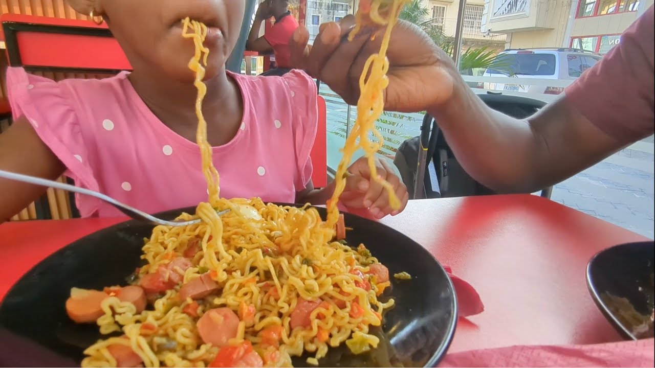 Life in Lagos, NIgeria: Indomie Cafe Restaurant Review - YouTube