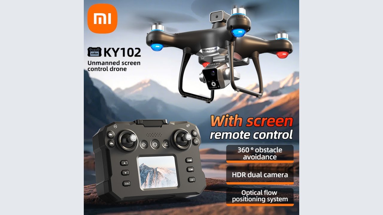 Review Xiaomi KY102 MAX Drone 10000M Professional HD Dual Camera ...
