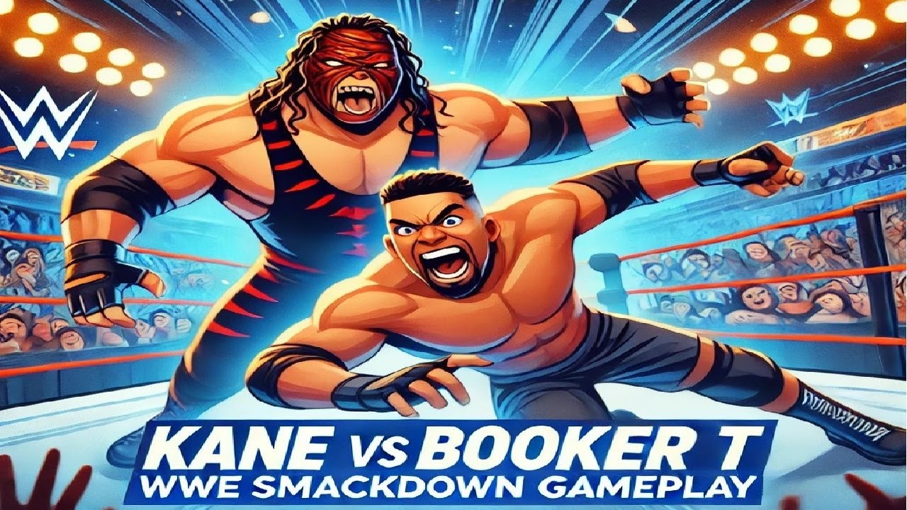 🔥 Kane vs. Booker T - Ironman Match | WWE SmackDown! Here Comes the ...