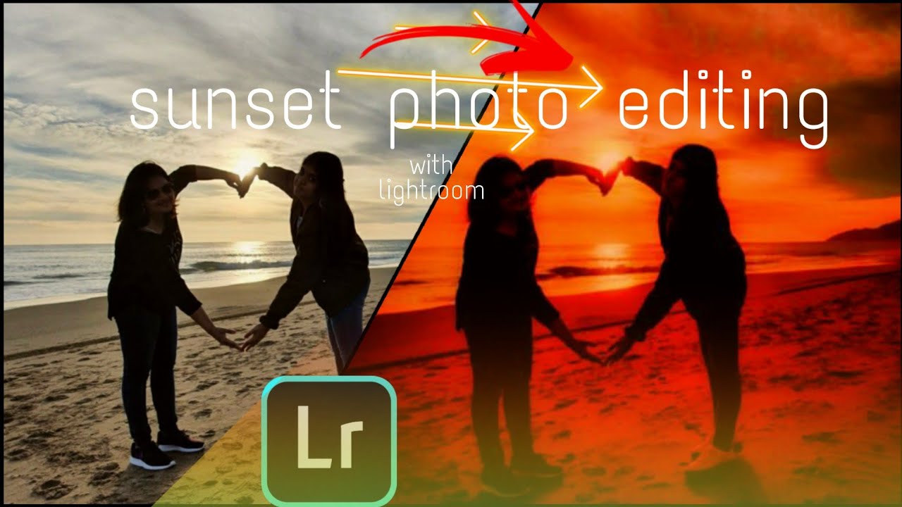 How to edit any photo like Sunset look ⛅ / lightroom tutorial/ sunset ...