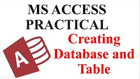 Crash Course MS Access Practical 2024 - YouTube