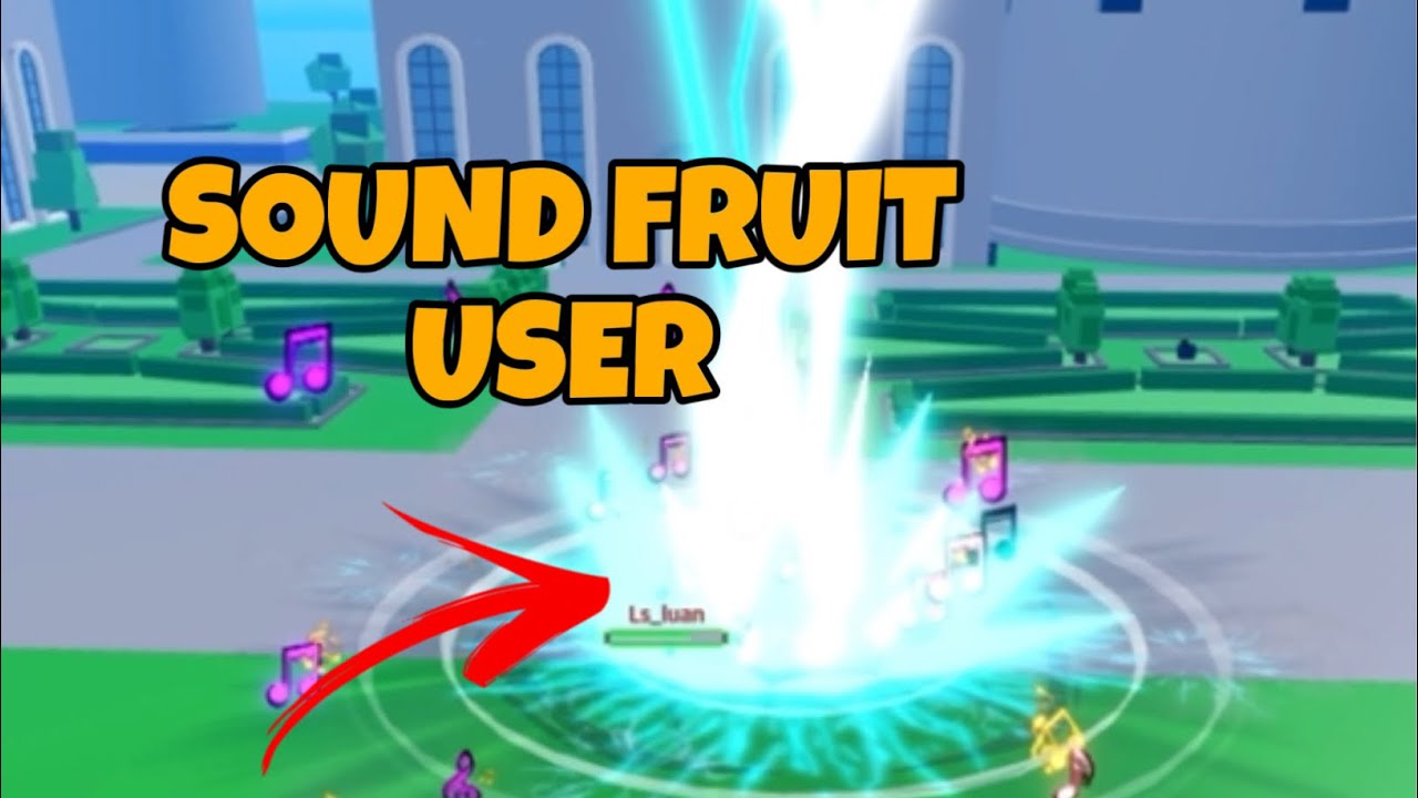 I 3/3ed a sound fruit user in blox fruits - YouTube