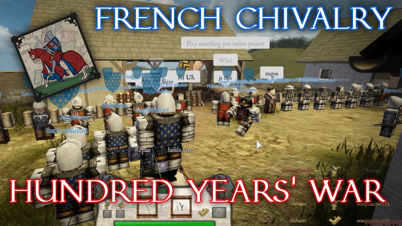 French Chivalry - Hundred Years' War - YouTube