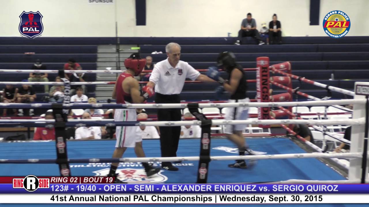 41st Nat. PAL Boxing Tournament | ALEXANDER ENRIQUEZ vs. SERGIO QUIROZ ...