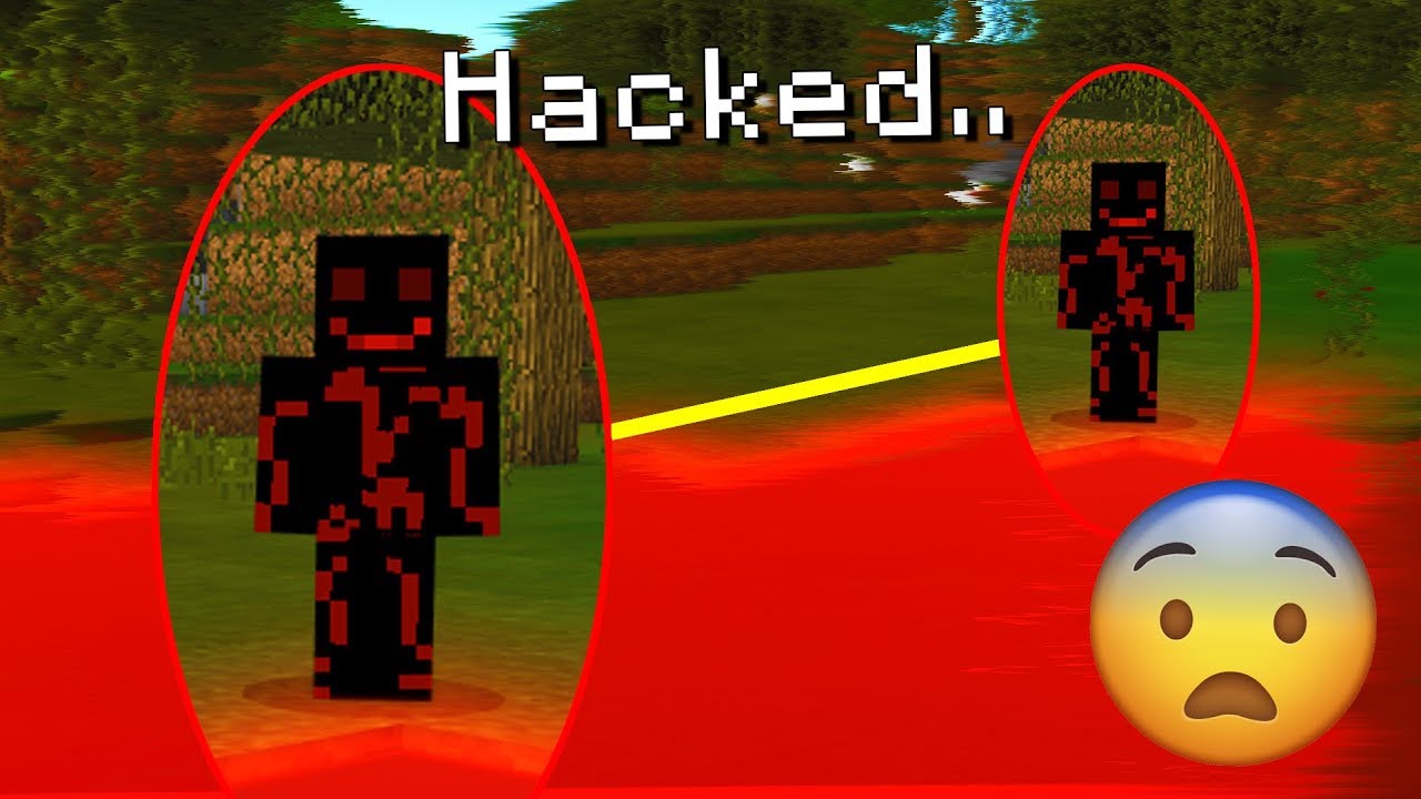 Bloodman hacked my Minecraft game! (Minecraft Blood.exe World) - YouTube