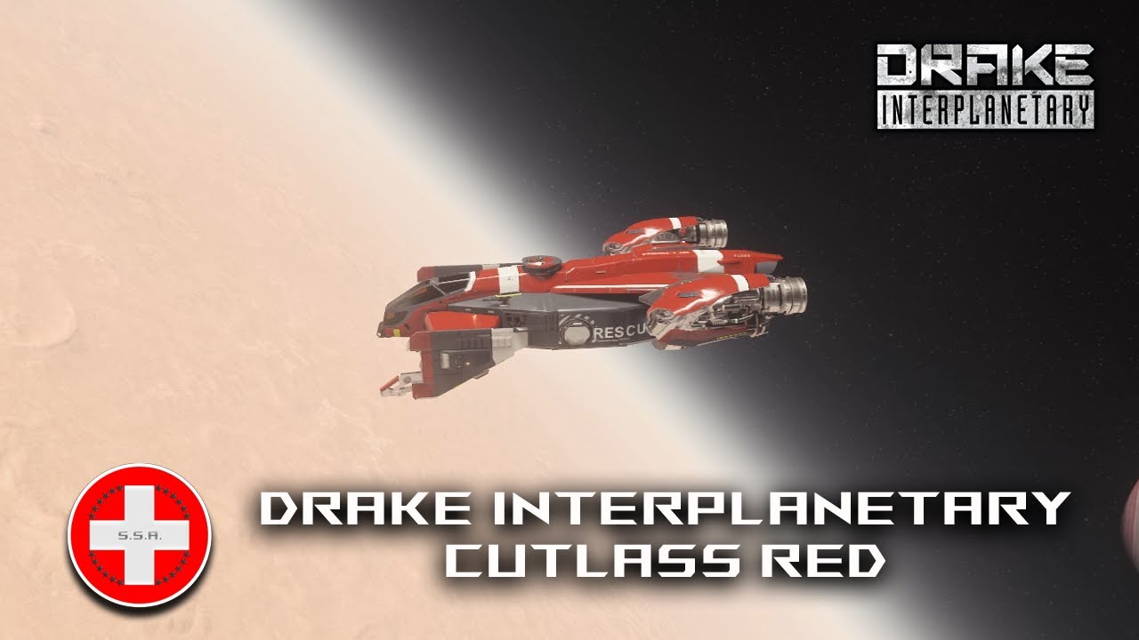 Star Citizen 3.8.1 PTU FR - Présentation Drake Cutlass Red - YouTube