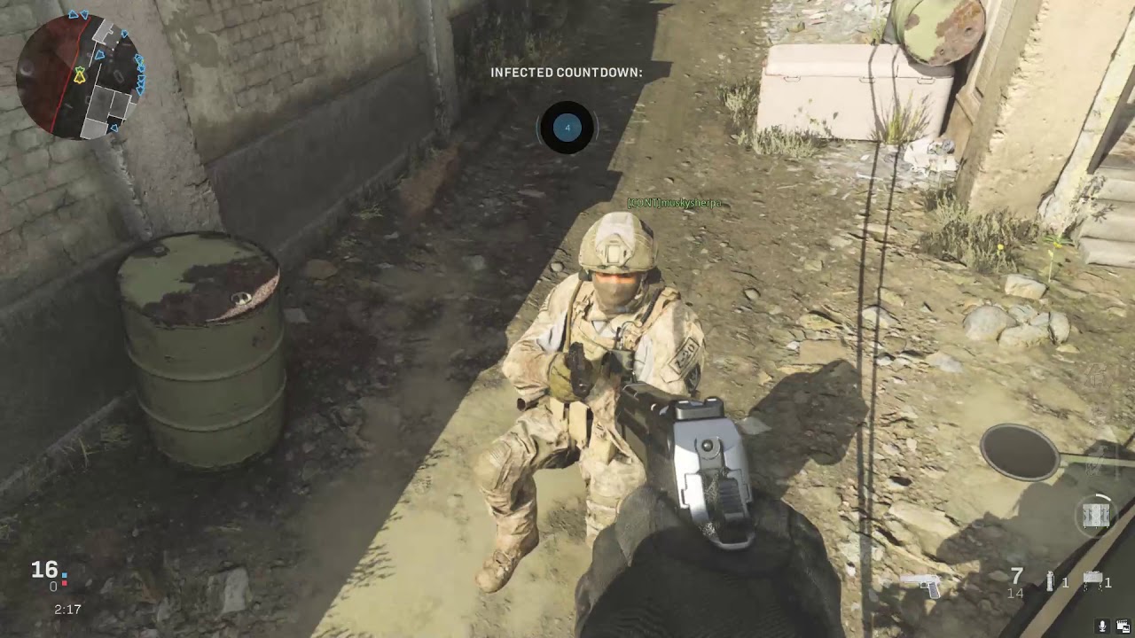 Call of Duty® Modern Warfare Infected Death - YouTube