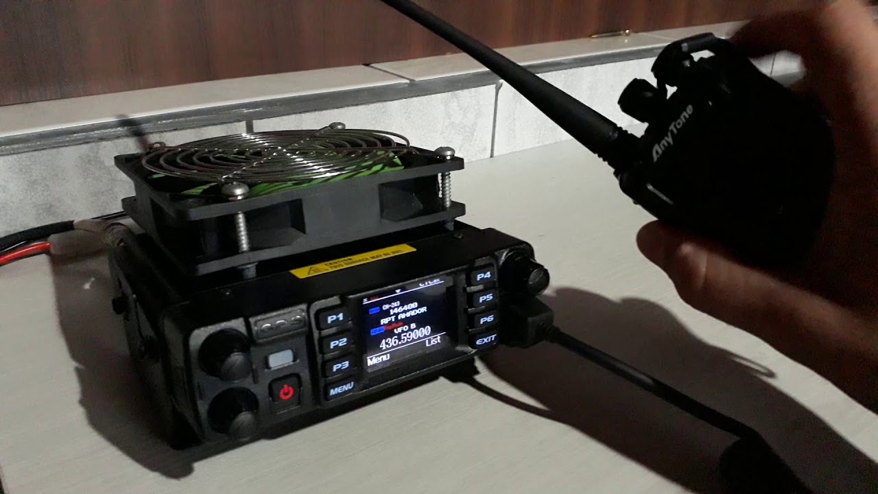 Incluindo Cooler Anytone 578 - YouTube