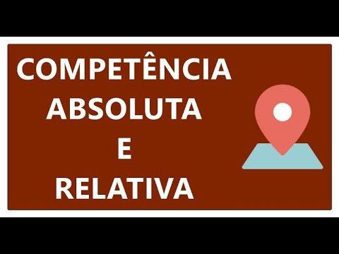 NCPC COMPETÊNCIA ABSOLUTA E RELATIVA - DIREITO PROCESSUAL CIVIL EM MAPA ...
