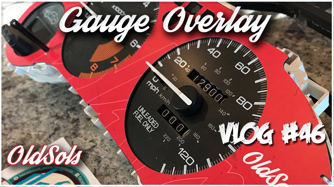 Honda Del Sol - OldSols Vlog 46 - Gauge Overlay - YouTube