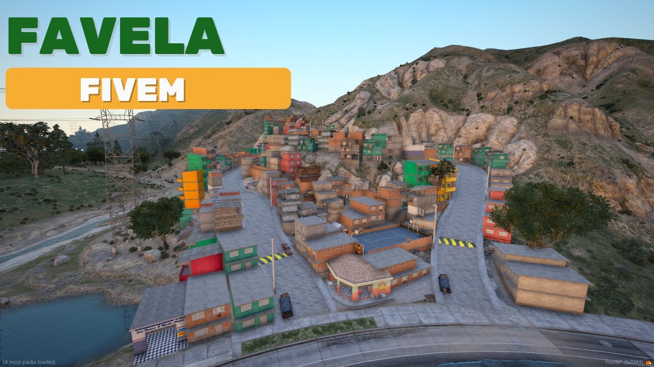 Favela fivem v3 Interior & map for FIVEM MLO | GTA V - YouTube