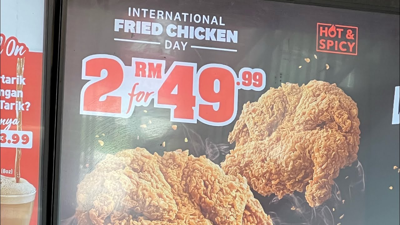 KFC Malaysia 🇲🇾 2 juicy whole chicken for RM49.99 🍗🍗🍗 from July 06-12, 2023 - YouTube