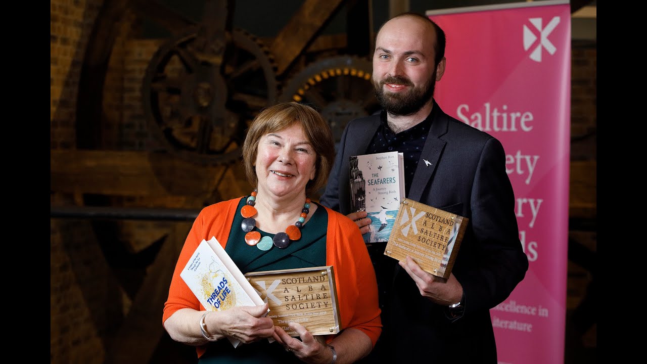 First Book of the Year 2019: Clare Hunter Steven Rutt - YouTube