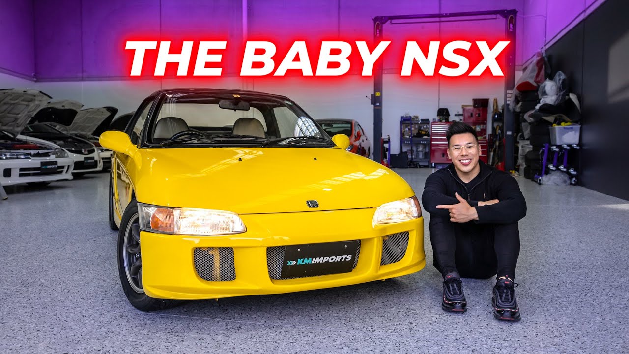 HONDA BEAT: The Japanese Baby NSX Kei Car That Screams To 9000RPM - YouTube