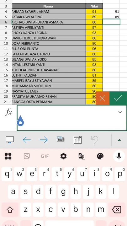 video tutorial penambahan pengurangan perkalian dan pembagian nilai di ...
