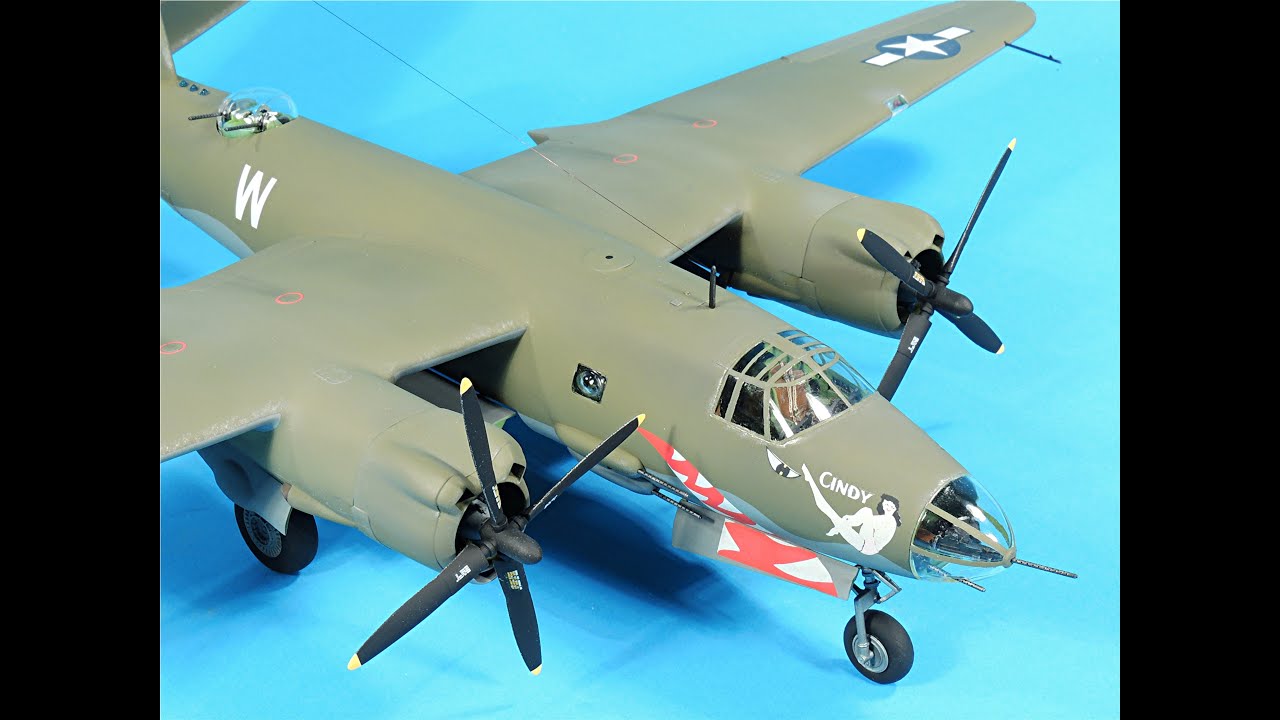 Building and detailing the Revell 1/48 scale B-26 Marauder, Part-3 ...