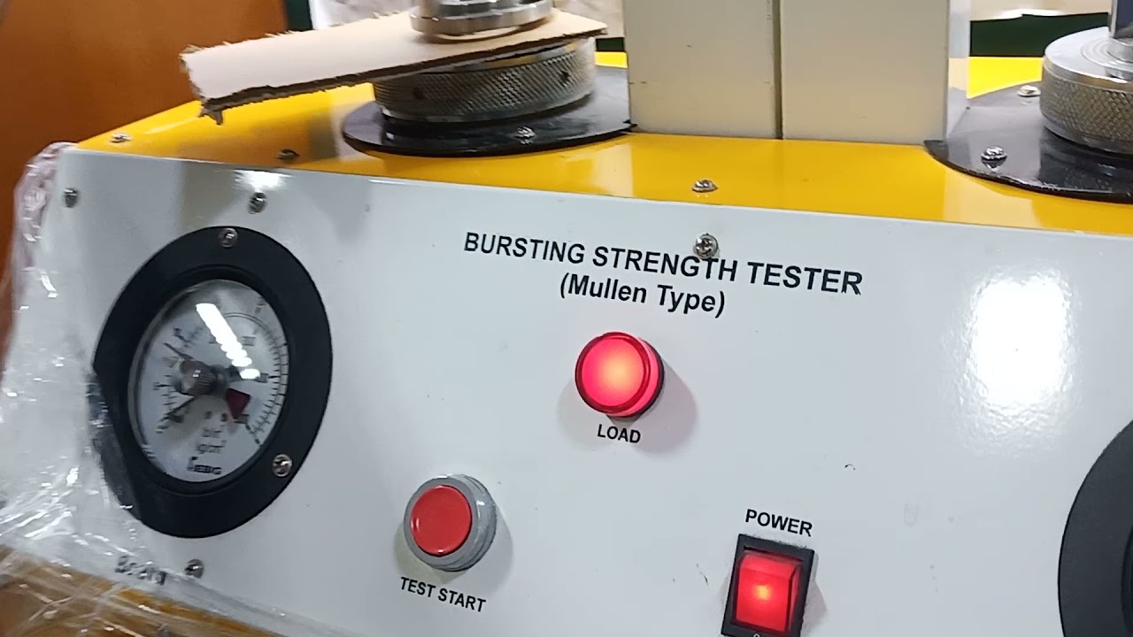 BS/BF Tester | bursting strength tester | BS Tester and BF Tester New ...