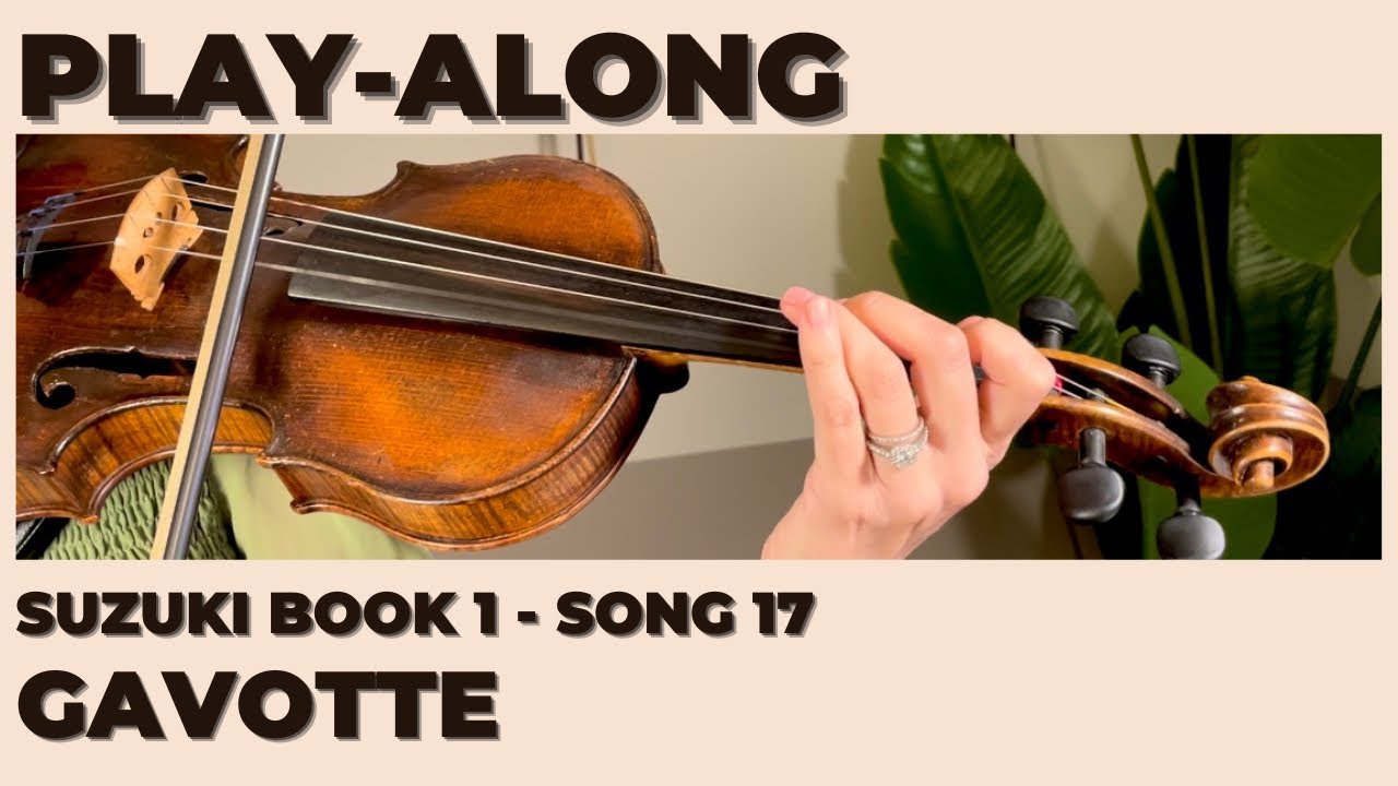 Suzuki Book 1 - Gavotte - YouTube
