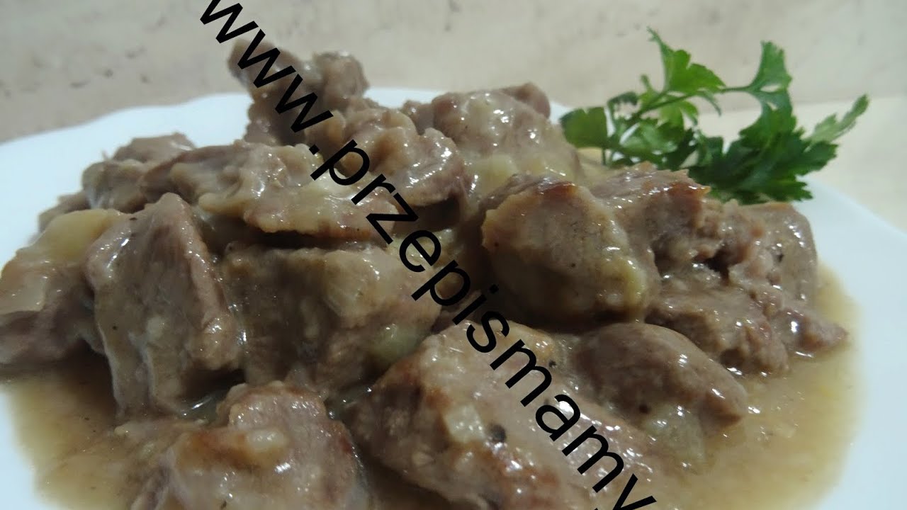 Baranina przepis na obiad Aromatyczny gulasz z jagnięciny - YouTube