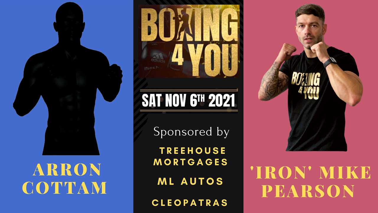 ARRON COTTAM -V- MIKEY PEARSON - LEFT JAB PROMOTIONS #BOXING - YouTube