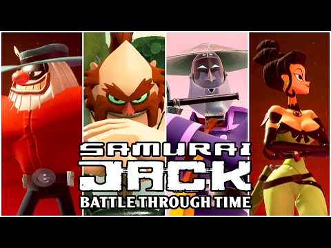 Samurai Jack: Battle Through Time - All Boss Fights, ENDING, & Credits (PS4 PRO)