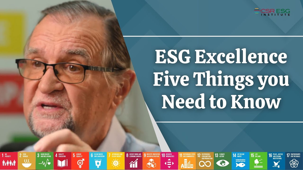 ESG Excellence: 5 Key Points - YouTube