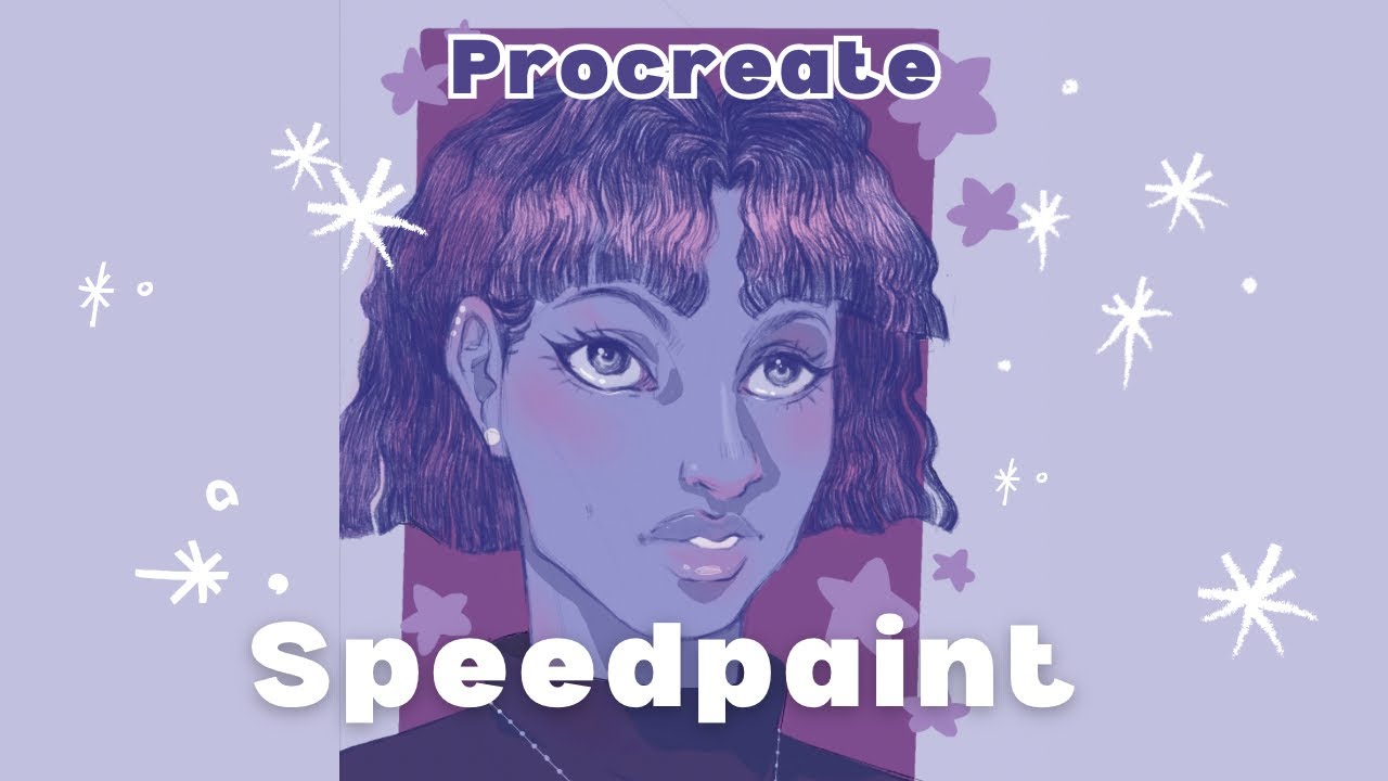 SPEEDPAINT ~ Playing Around in Procreate!! - YouTube