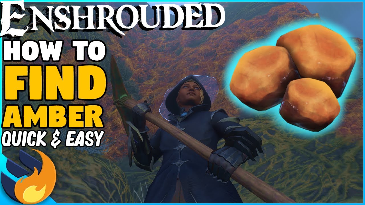 Where To FIND AMBER Quick & Easy - Locations | Enshrouded - YouTube