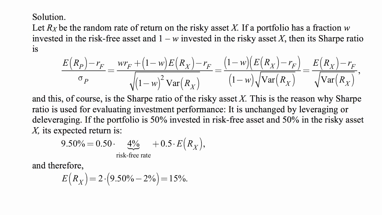 Exam IFM exercise for June 23, 2018 - YouTube