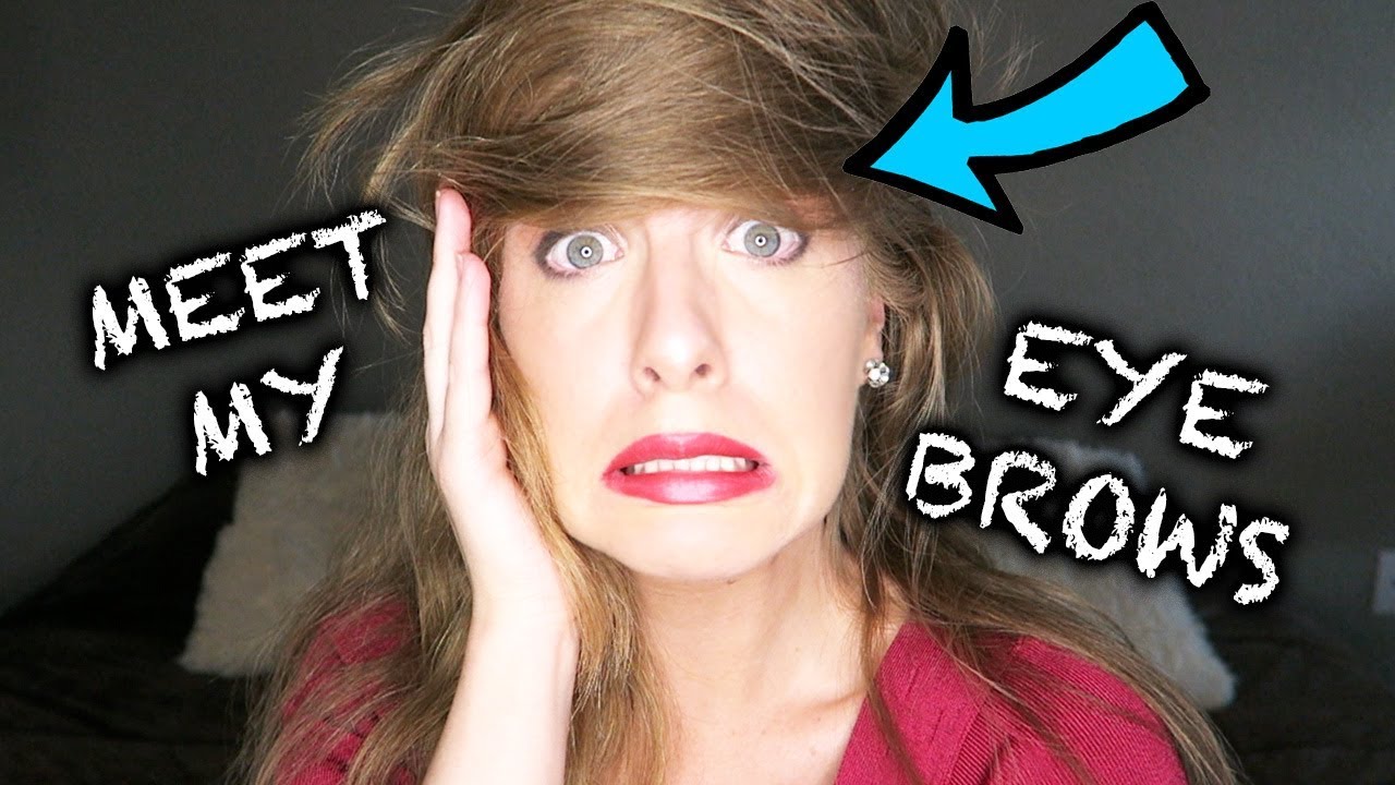 EYEBROW DISASTER! - YouTube