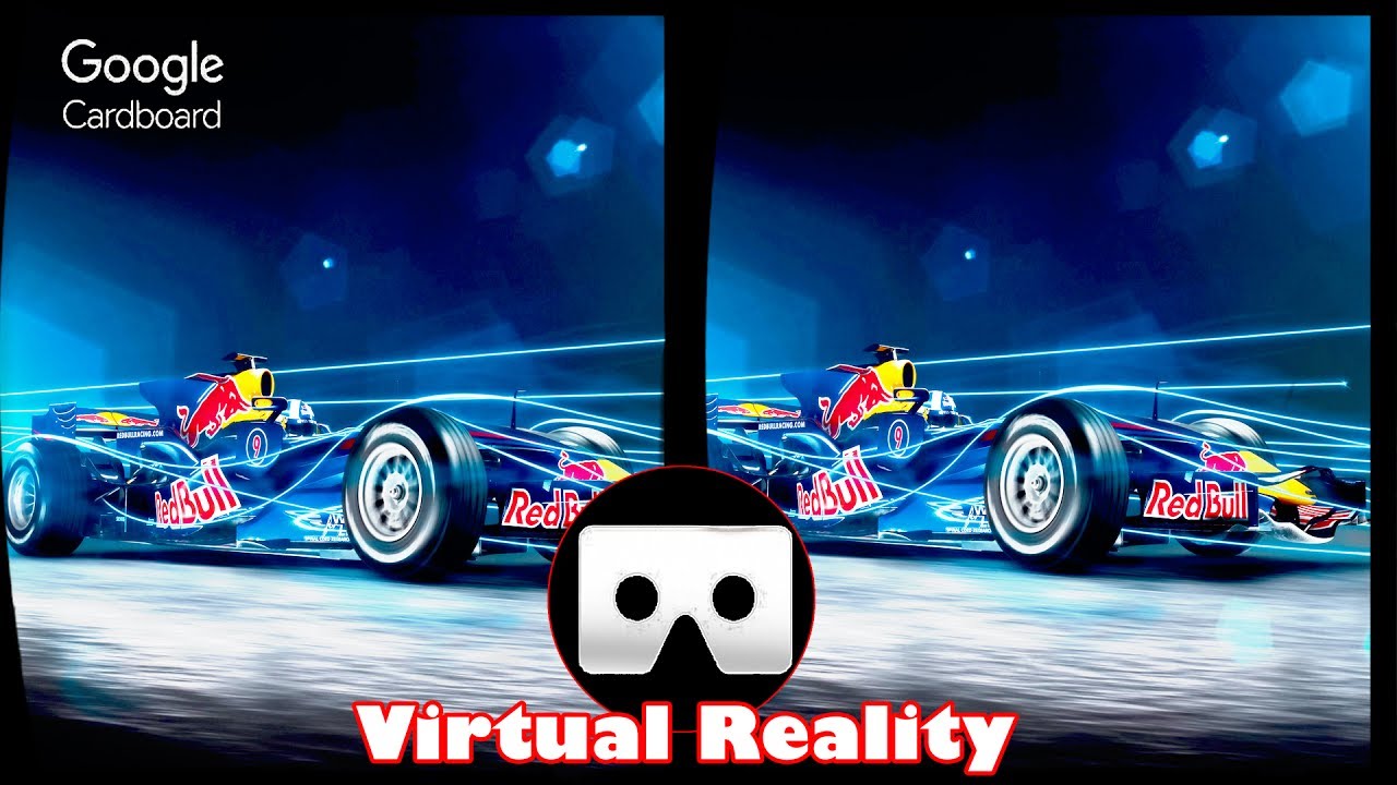 3D Red Bull F1 - VR Virtual Reality Vídeo Google Cardboard VR Box - YouTube