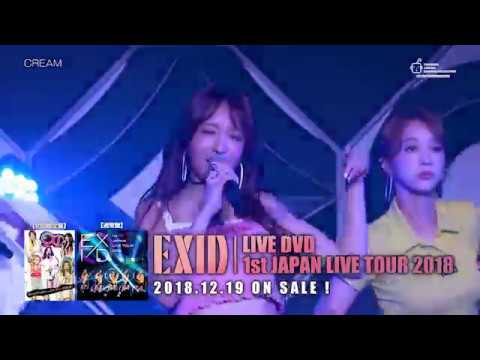 「EXID 1st JAPAN LIVE TOUR 2018」LIVE DVD SPOT映像 - YouTube
