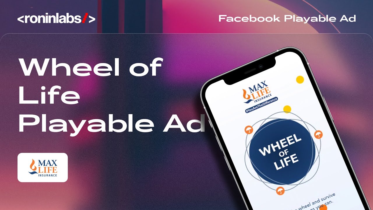 Max Life Insurance Playable Ad - YouTube