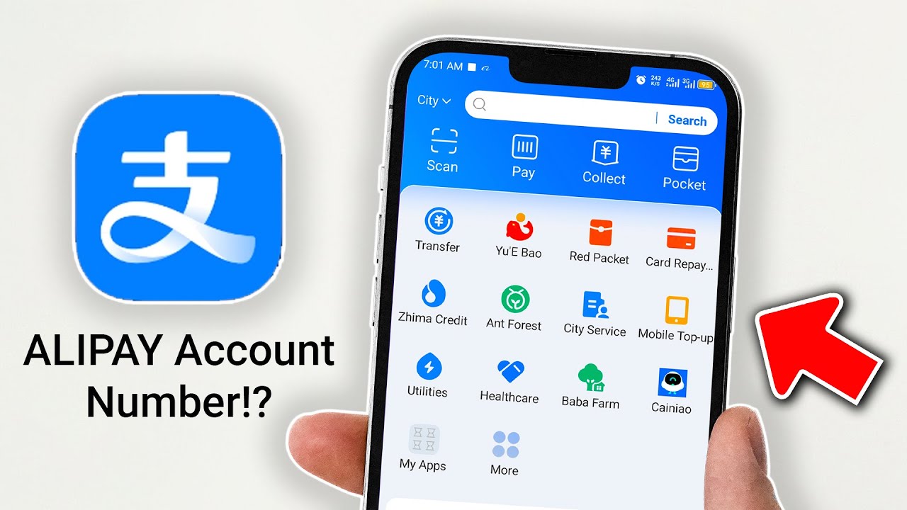 How to View Your Alipay Account Number Quick & Easy Tutorial - YouTube
