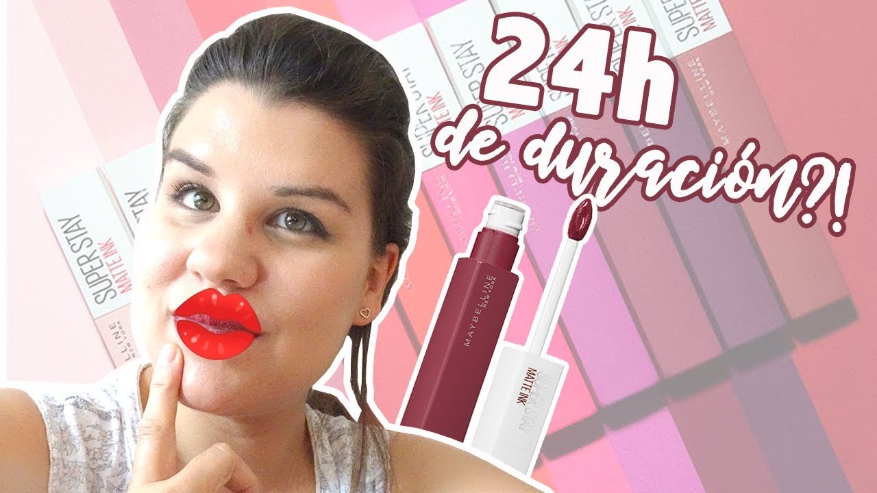 LABIALES LÍQUIDOS ECONÓMICOS MÁS DURADEROS! | Maybelline Matte Ink ...